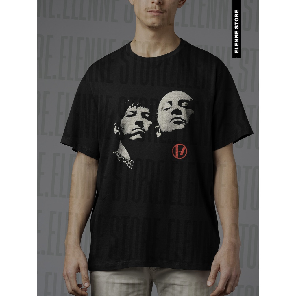 Camiseta Twenty One Pilots 100% Algodão Blusa Unissex Estampada Branda ...