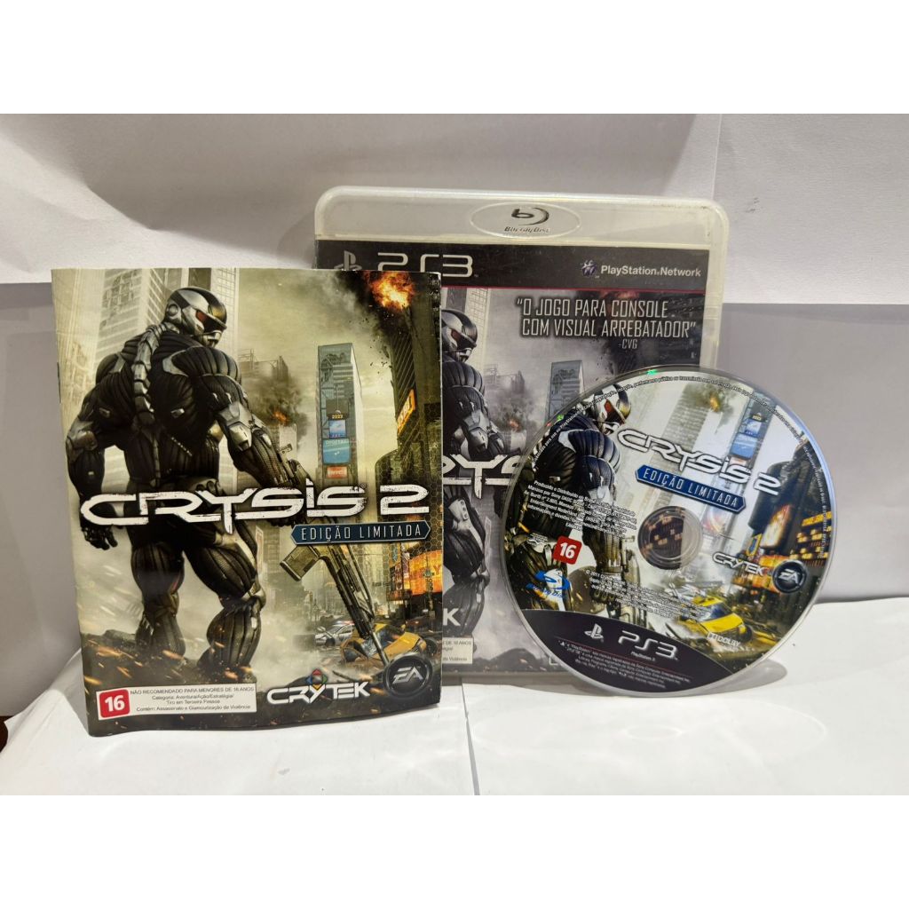Crysis 2 Ps3 mídia física | Shopee Brasil