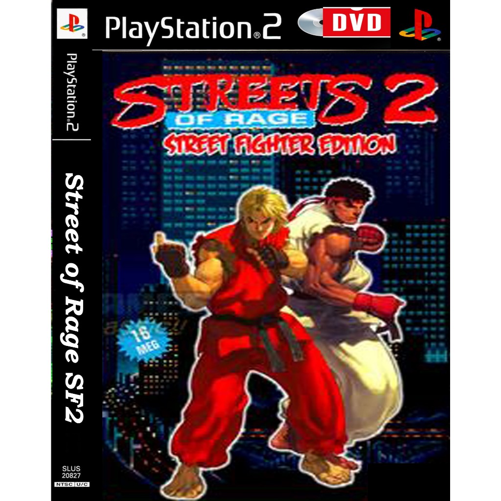 Streets of Rage SF2 para Play$tation 2 | Shopee Brasil