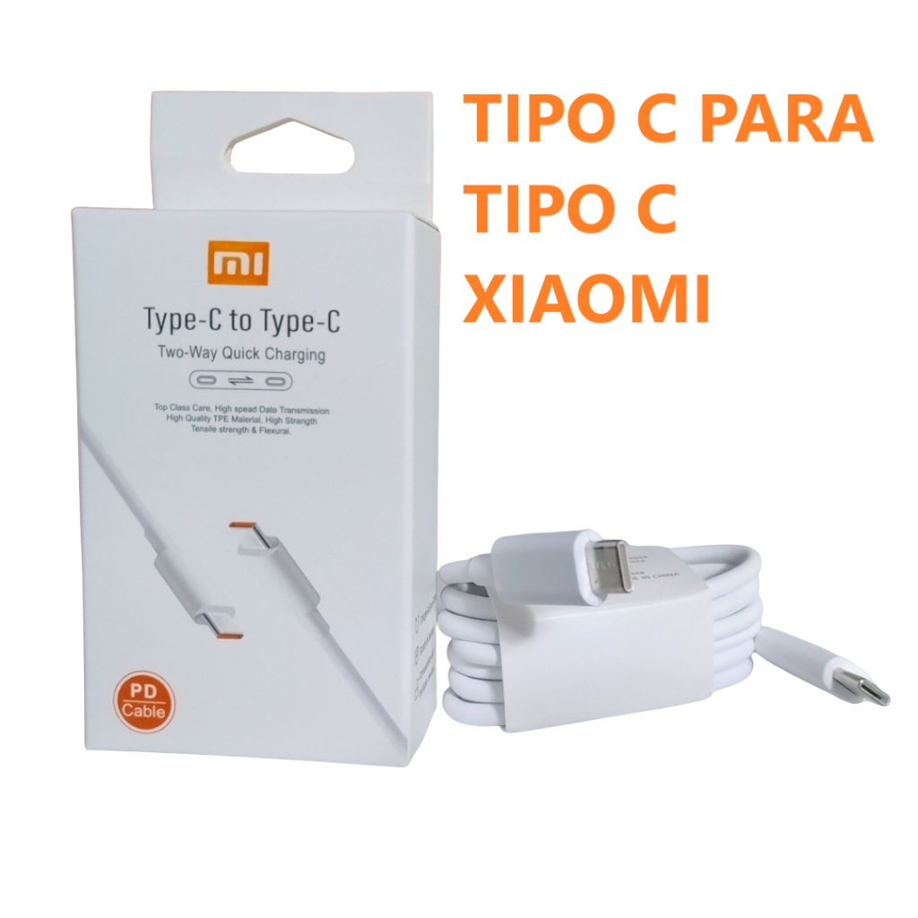Cabo Turbo Xiaomi Tipo C Tipo C Original Samsung Iphone 15 Pronta ...
