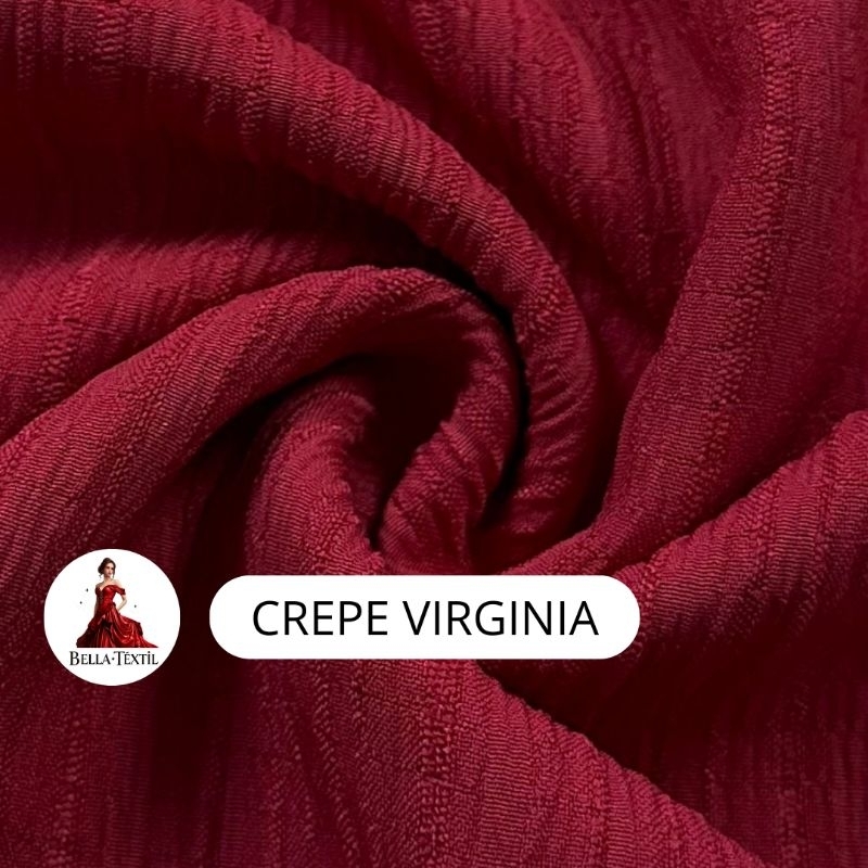 Tecido CREPE VIRGINIA ( 3m X 1,5m ) Varias Cores | Shopee Brasil