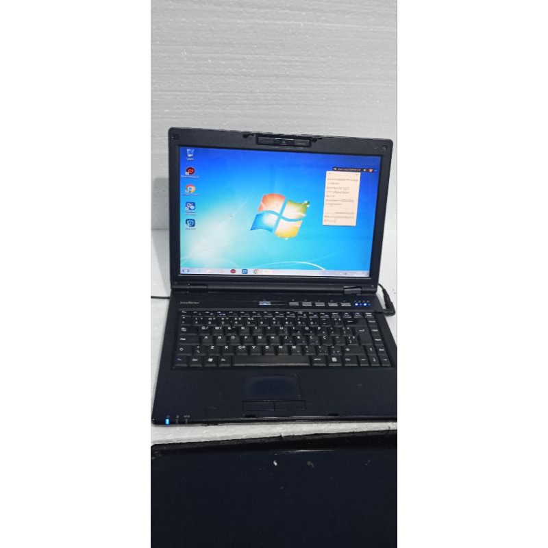 notebook Intelbras modelo i10, 2 GB de memória RAM DDR2, 320 HD ...