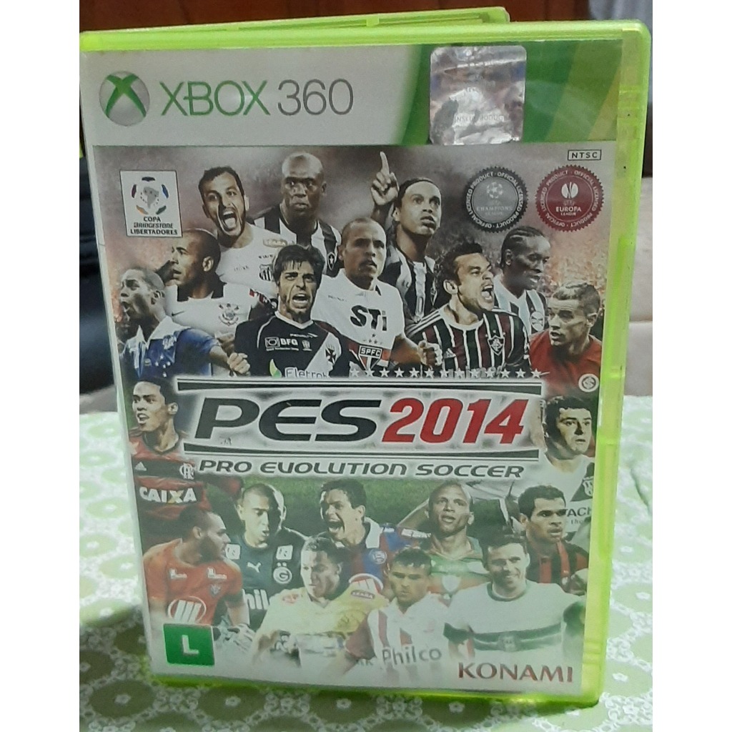 PES 2014 -Pro Evolution Soccer Xbox 360 Mídia Física Original (NTSC) em ...