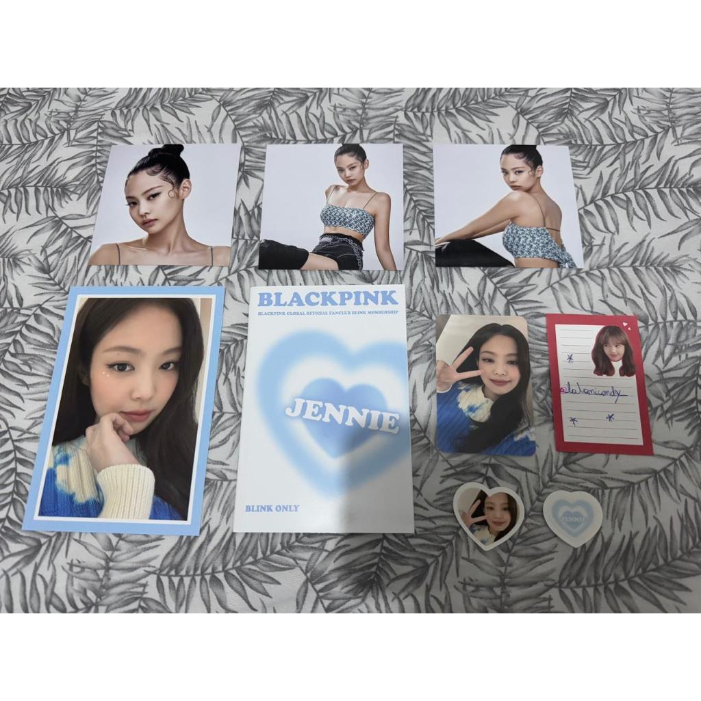 JENNIE PHOTOCARD OFICIAL BLACKPINK GLOBAL OFFICIAL FANCLUB BLINK ...