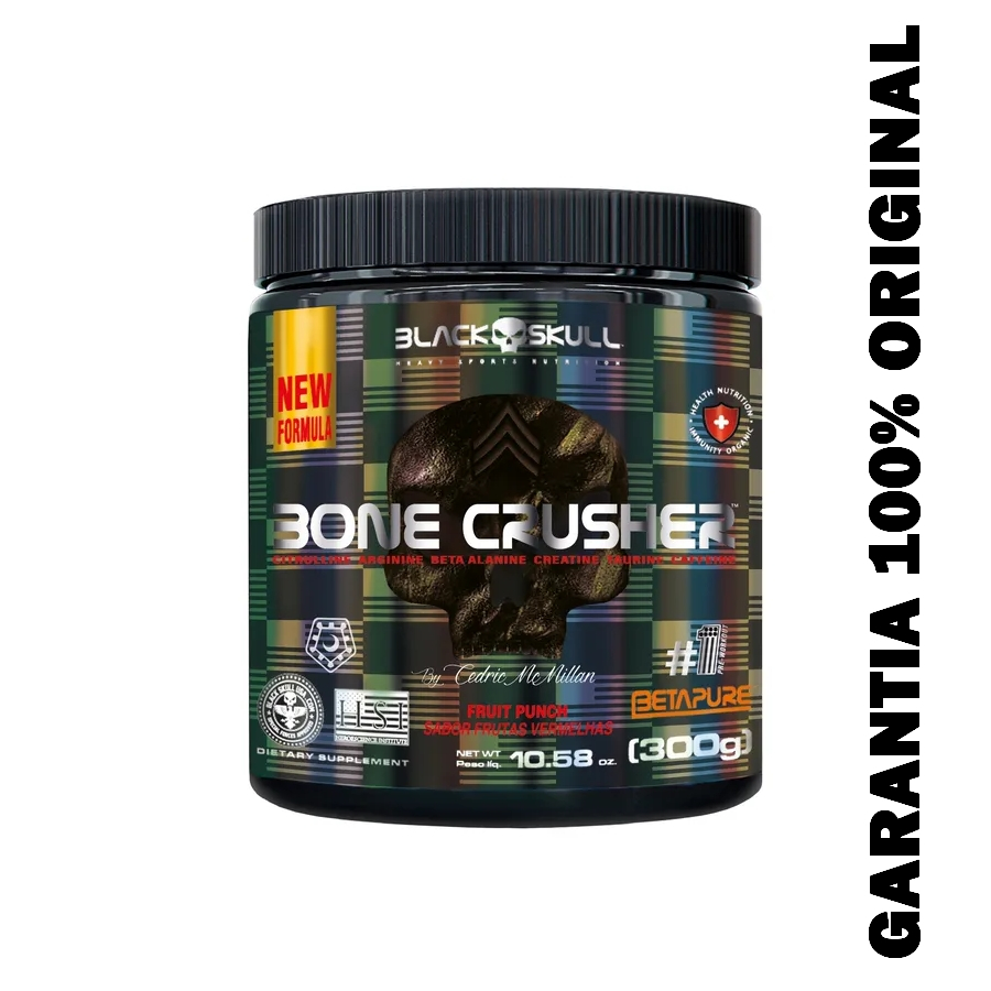 Bone Crusher 300g - BLACK SKULL | Shopee Brasil