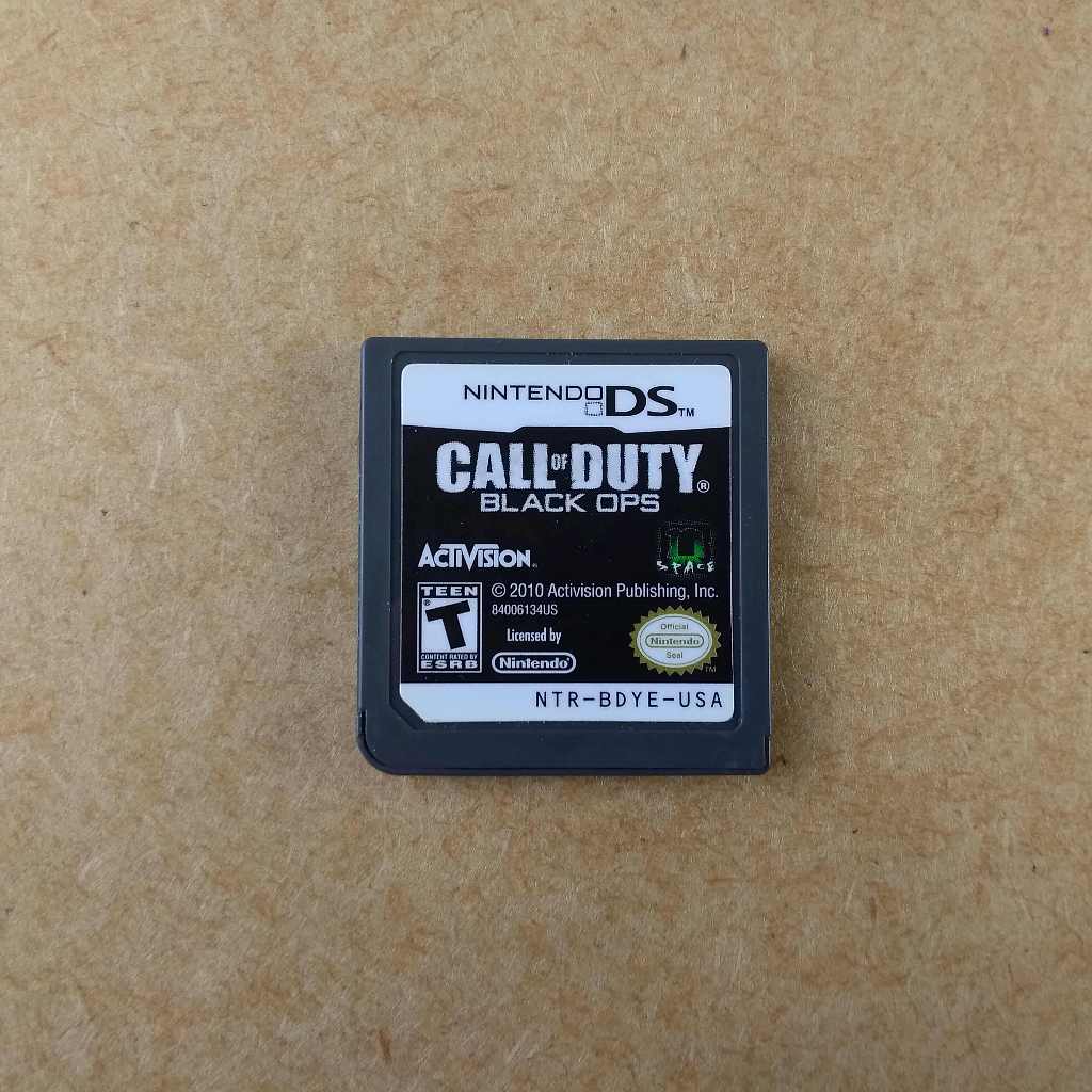 Call Of Duty Black Ops - Nintendo Ds Original Cod Black Ops | Shopee Brasil
