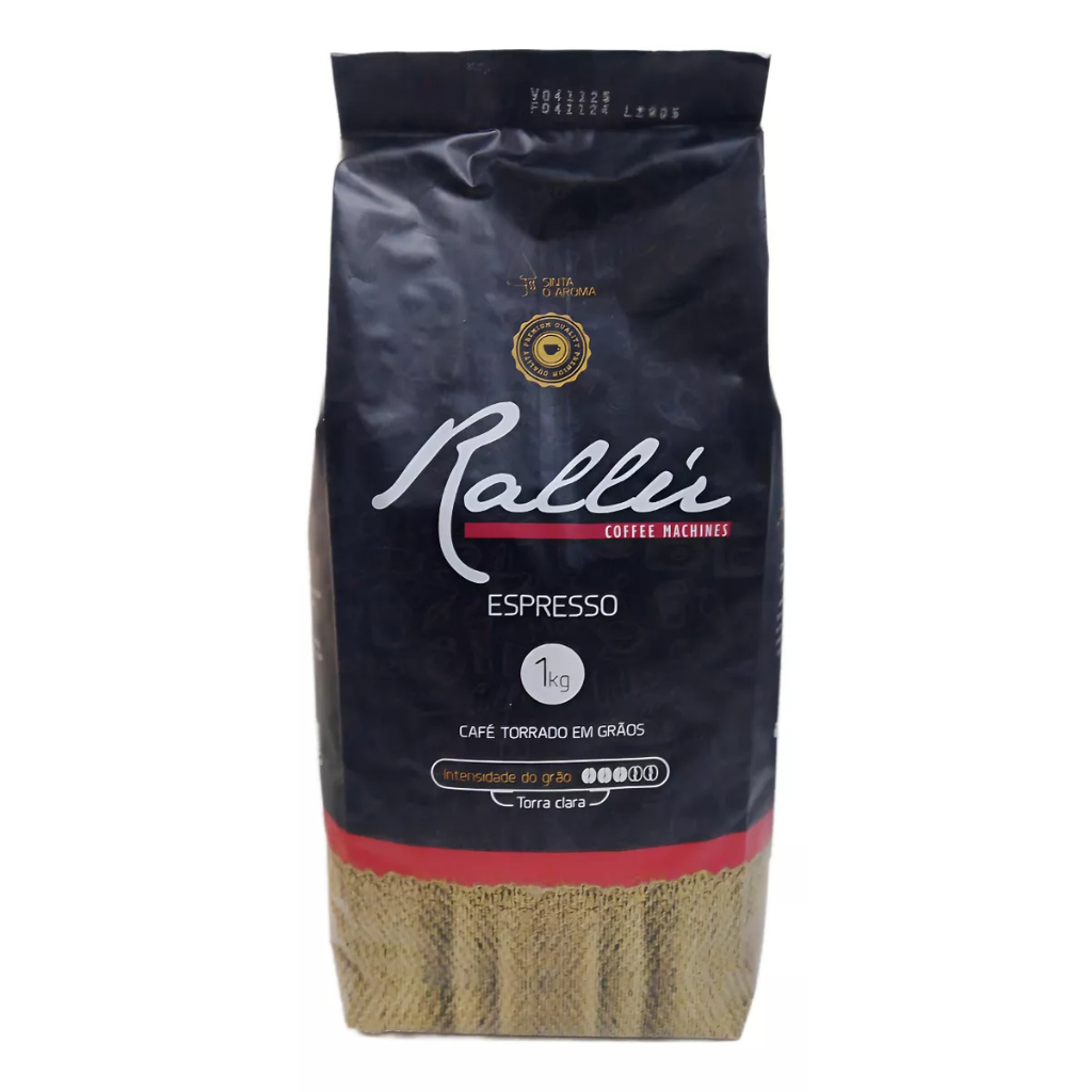 Café em Grãos Rallú Arábica Espresso 1KG | Shopee Brasil