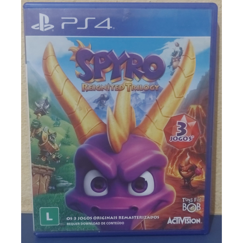 Jogo Spyro Reignited Trilogy Ps4 | Shopee Brasil