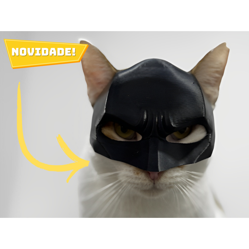 Máscara Batgato /Batman Gato | Shopee Brasil