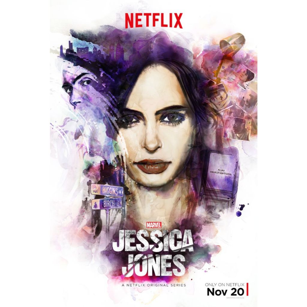 Poster Jessica Jones - Série - Marvel - Jessica Jones | Shopee Brasil