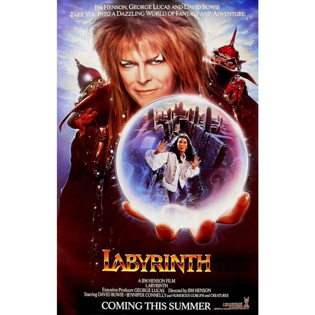 Poster Labirinto - A Magia do Tempo - Filme - Labirinto - A Magia do Tempo | Shopee Brasil