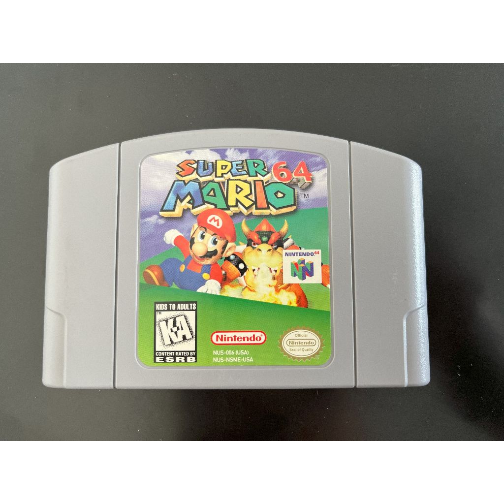 Super Mario 64 Nintendo 64 N64 Original Colecionador | Shopee Brasil
