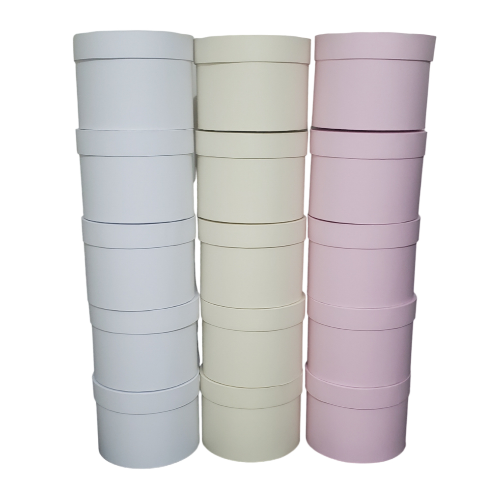 5 CAIXAS REDONDAS 15X11 BOX DE LUXO | Shopee Brasil