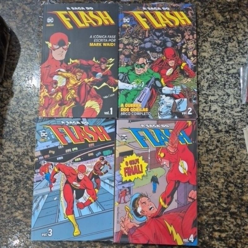 A SAGA DO FLASH 01 AO 04. | Shopee Brasil