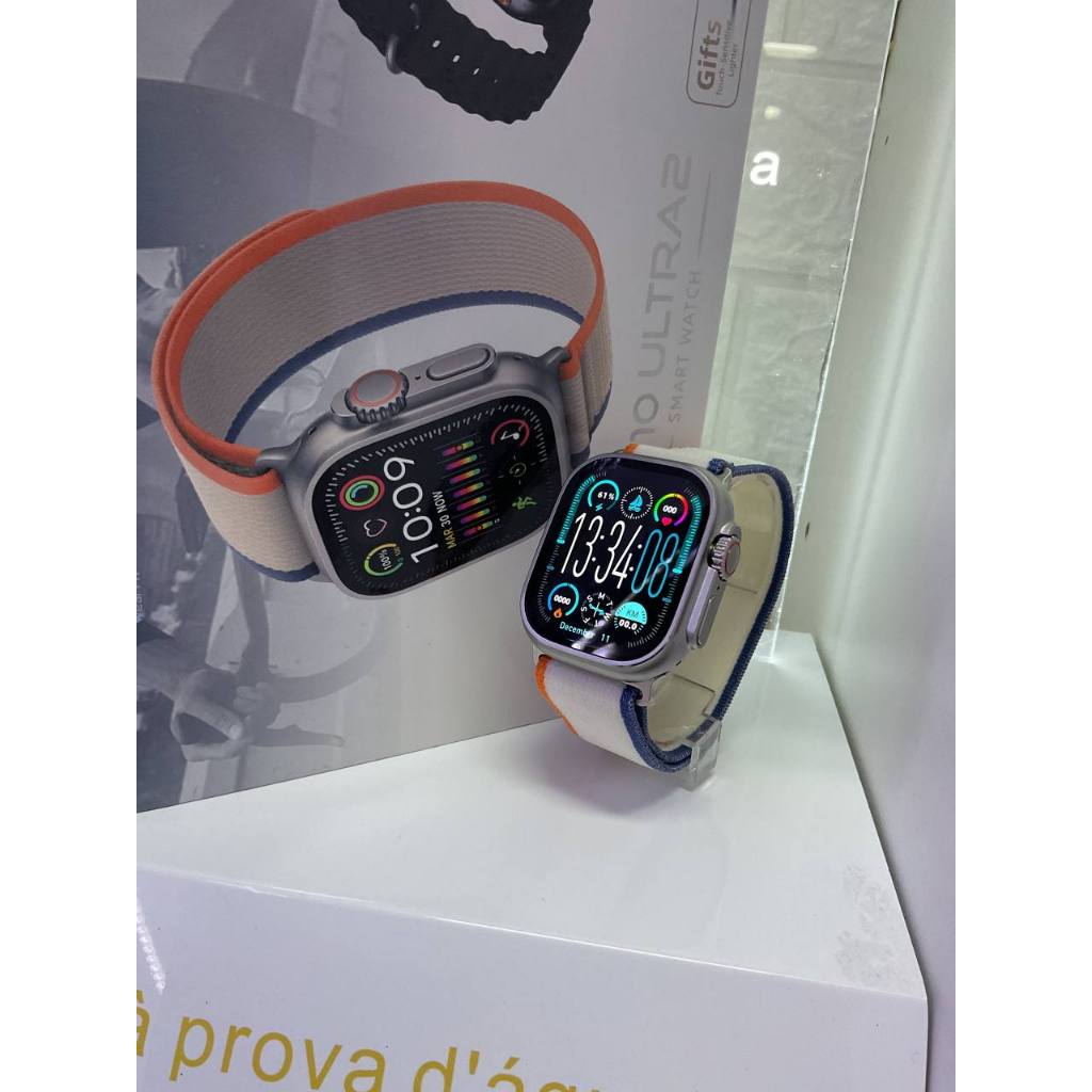 Smartwatch Hw10 Ultra 2 Novo Super Amoled C Lançamento 3 Pulseiras ...