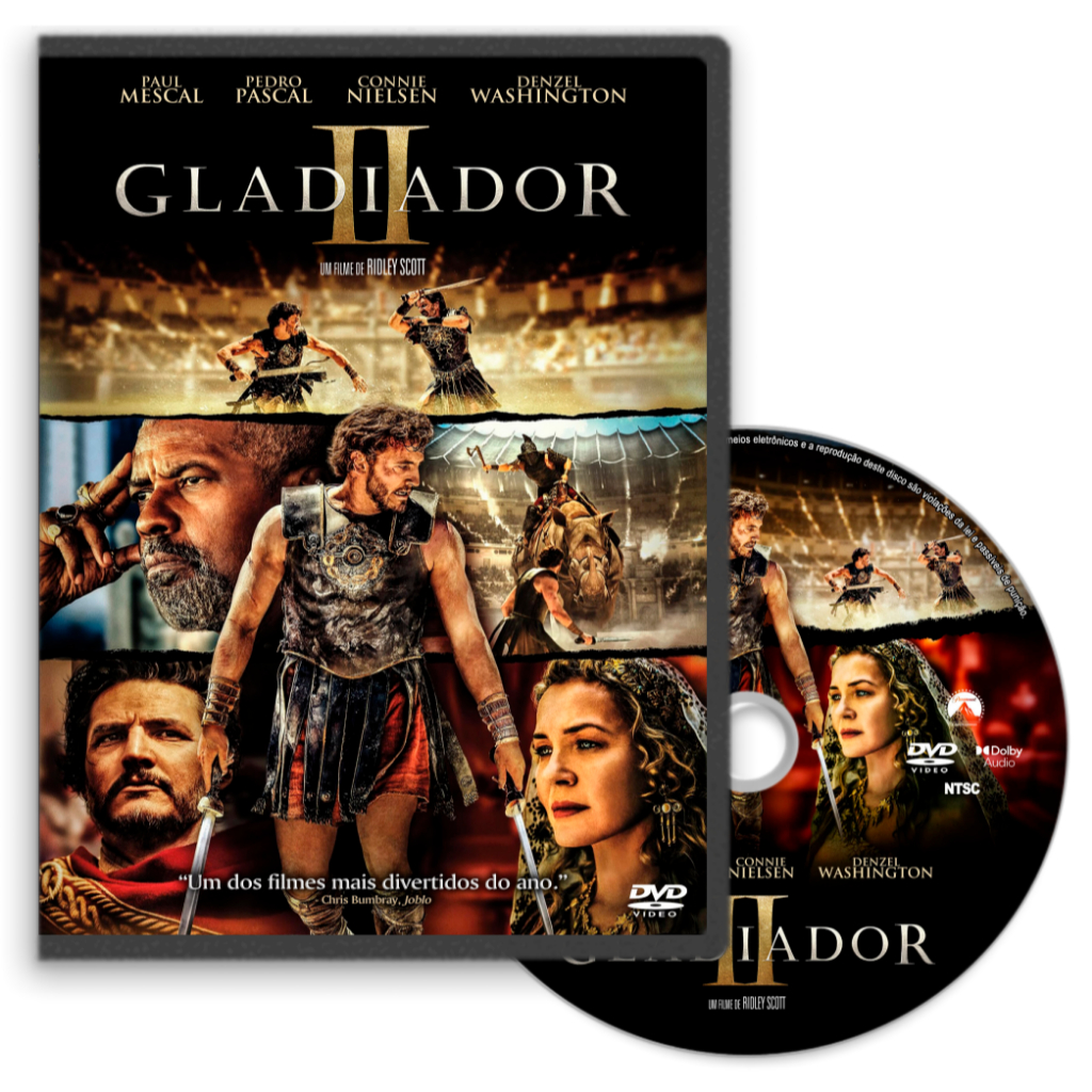 DVD - Gladiador II (2025) (Dual Áudio) | Shopee Brasil