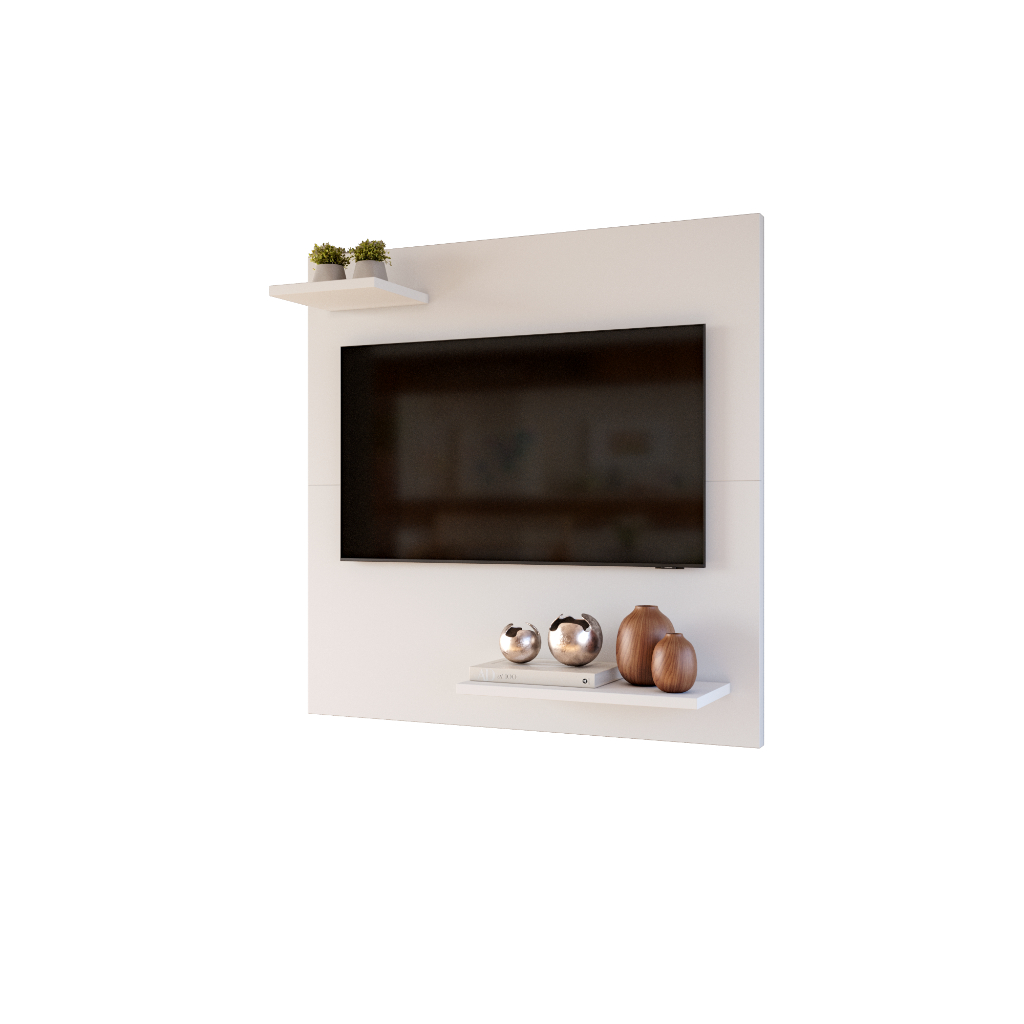 Painel/SUPORTE P/ Tv de 32" Smart C/ Nicho INFERIOR e SUPERIOR P/ Sala ...