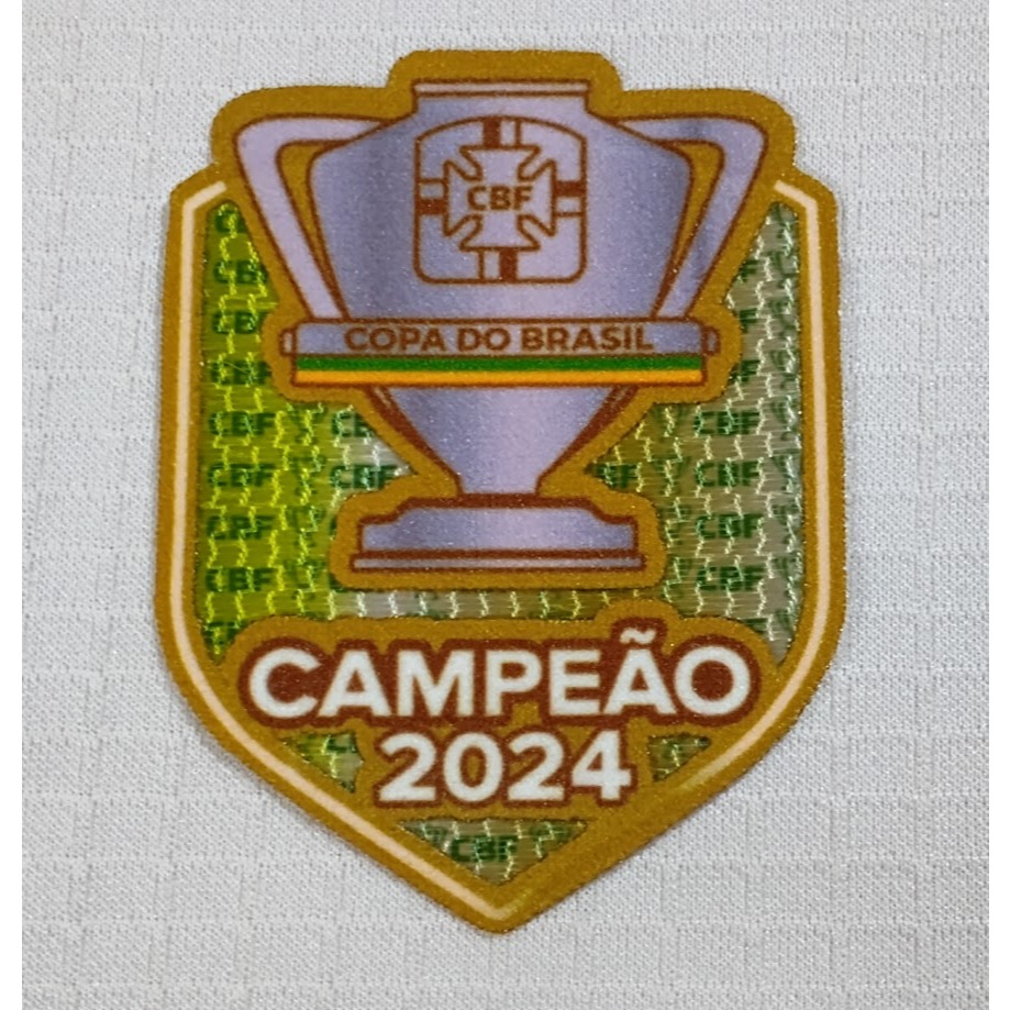 Patch Campeão Copa Do Brasil 2024 - Corre Que Ta Baratinho