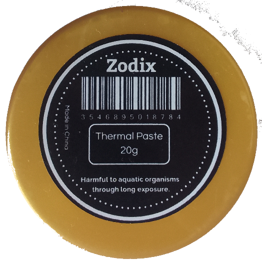 Pasta Térmica 20g Zodix Processador Cpu | Shopee Brasil