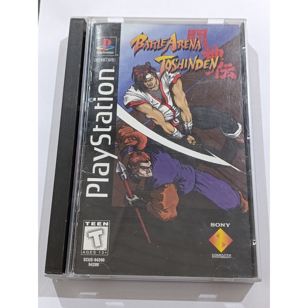 Battle Arena Toshinden p/ PS1 Original Long Box | Shopee Brasil