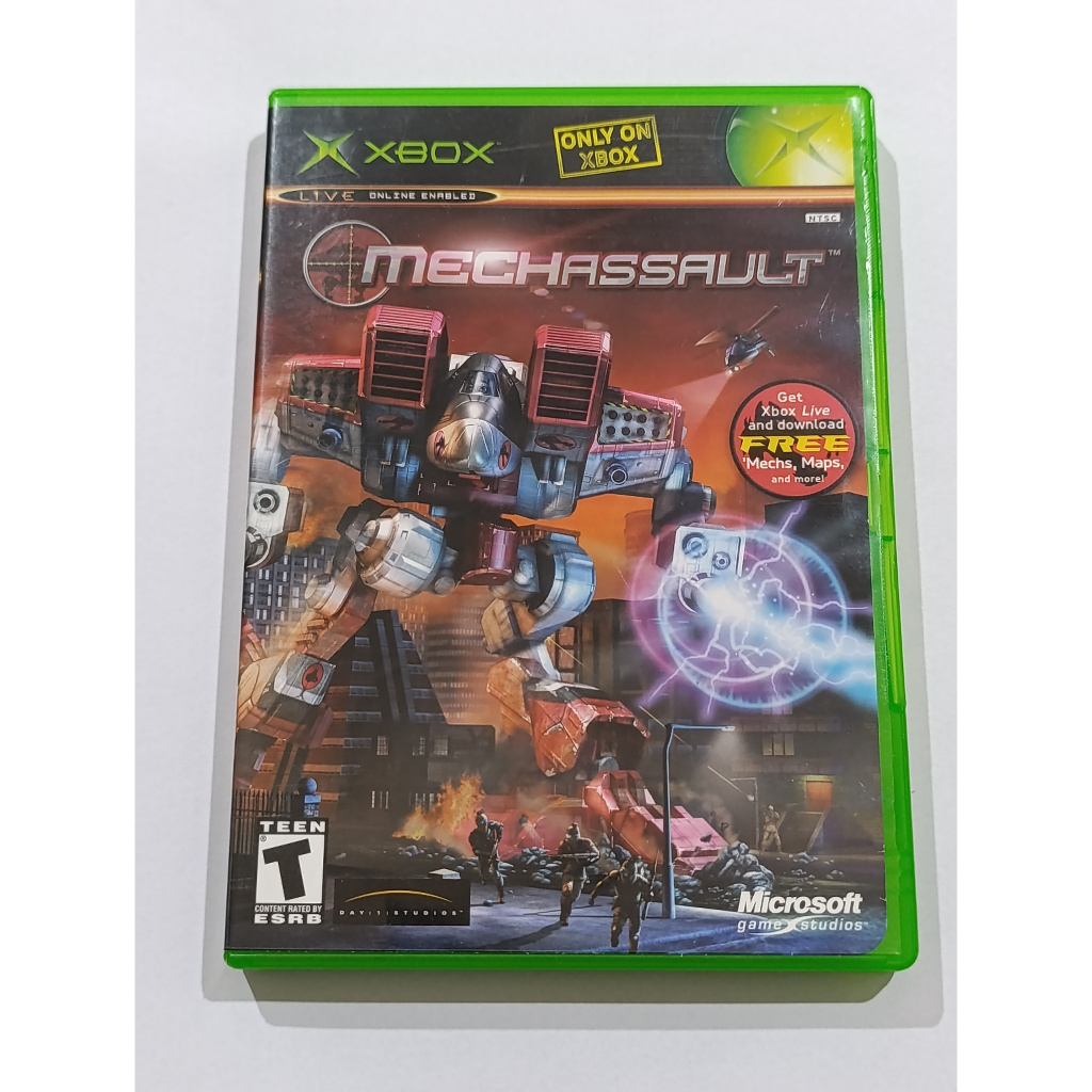 Mechassault p/ Xbox Clássico Original | Shopee Brasil