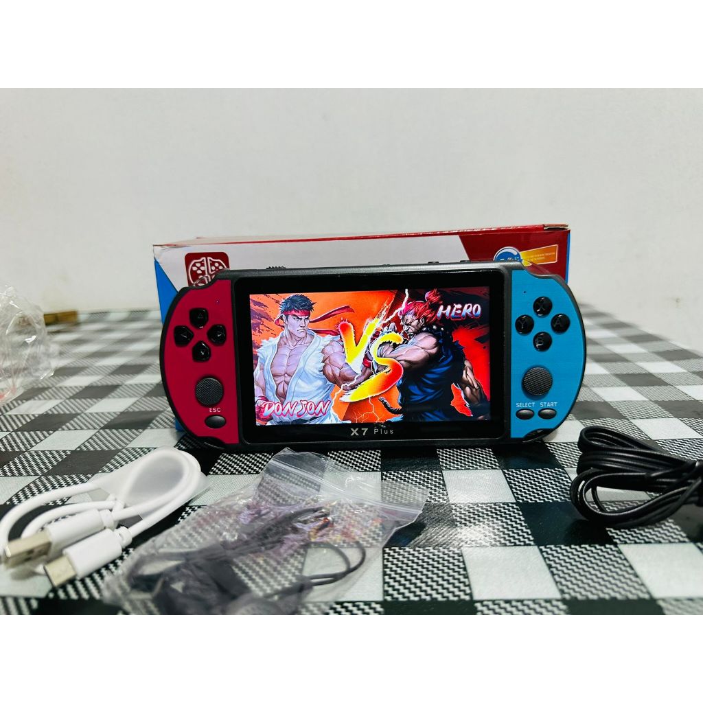 Video Game X7 Plus Portatil Psp Pvp Mp5 Game Boy 10000 Jogos Retrô ...