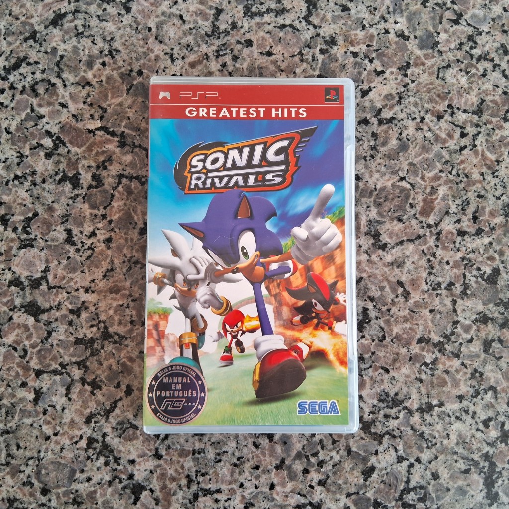 Jogo Sonic Rivals - Sony PSP (original) | Shopee Brasil