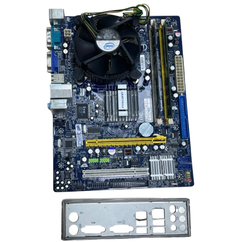 Placa Mãe Foxconn G31MV + Intel E5700 + 4Gb DDR2 | Shopee Brasil