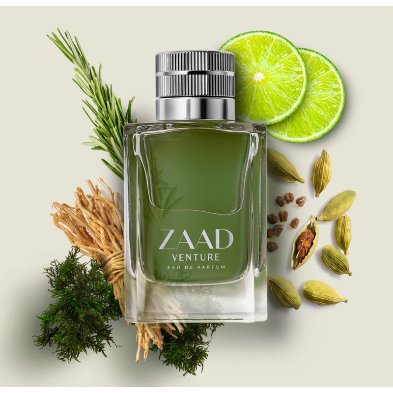 Zaad Venture Eau De Parfum 95ml ORIGINAL E LACRADO | Shopee Brasil