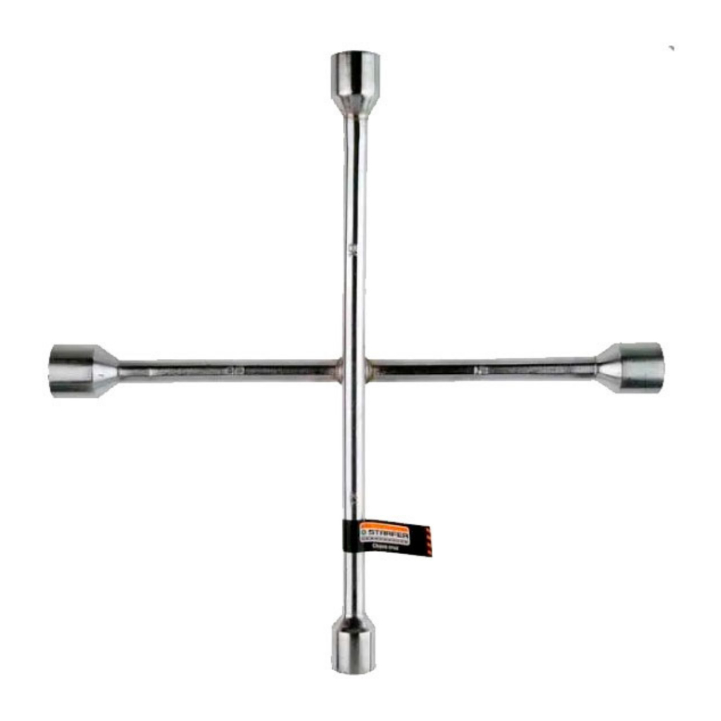 CHAVE DE RODA CRUZ STARFER 4 BOCAS | Shopee Brasil