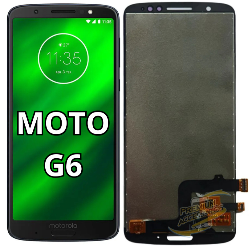 Tela Touch Display Lcd Frontal Moto G6 - A Pronta Entrega | Shopee Brasil
