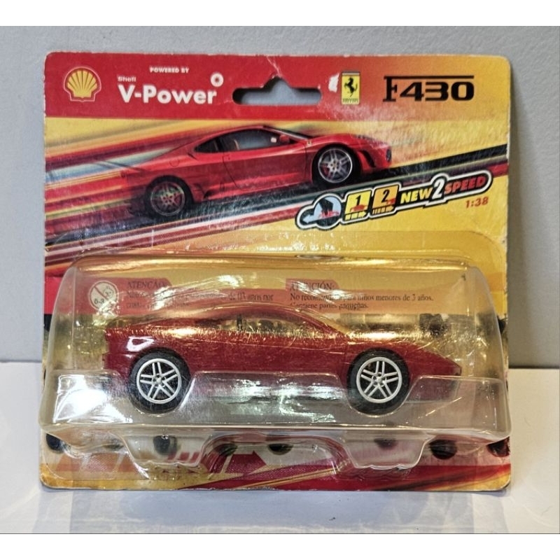 Carrinho Miniatura Ferrari F430 Posto Shell Nova 1:38 | Shopee Brasil