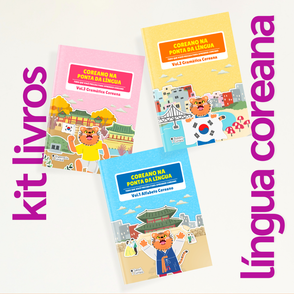 Kit Livros de Língua Coreana | Shopee Brasil