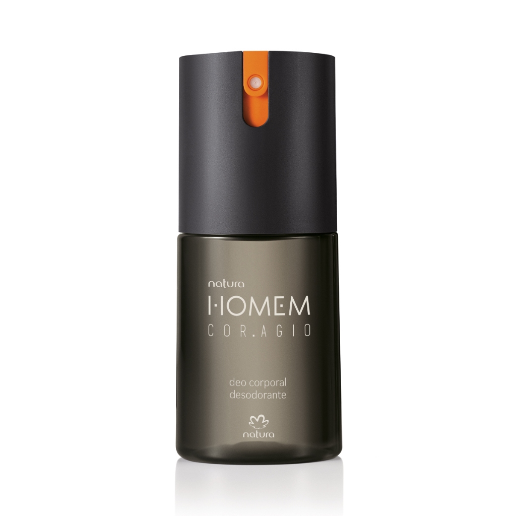 Desodorante Natura Masculino Homem Coragio Spray Corporal 100 ml ...
