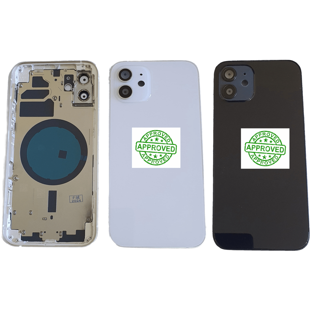 Tampa Traseira + Aro Chassi Carcaça para iPhone 12 5G - A2403, A217 ...