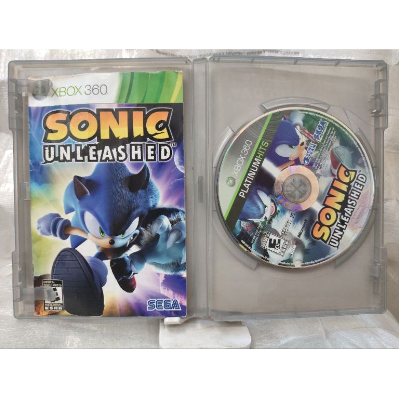 jogo Sonic Unleashed Xbox 360 Original - Mídia Física | Shopee Brasil