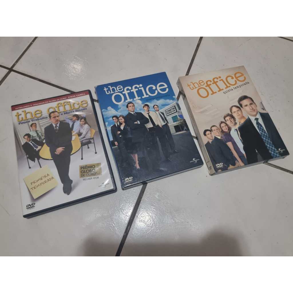 Kit Dvd The Office 1ª, 4ª e 5ª Temporada | Shopee Brasil