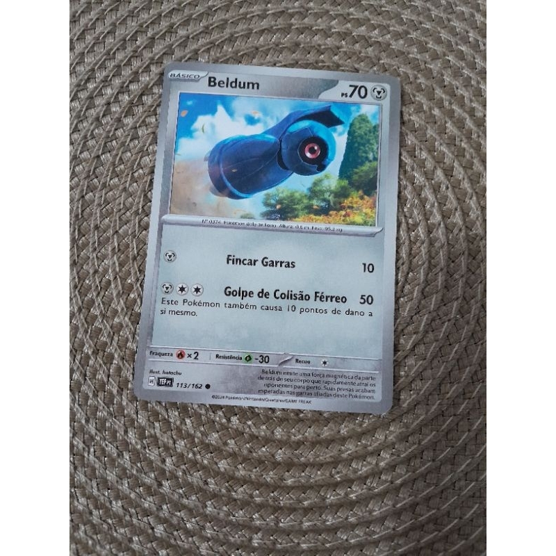 Carta Pokemon Beldum Original NM | Shopee Brasil