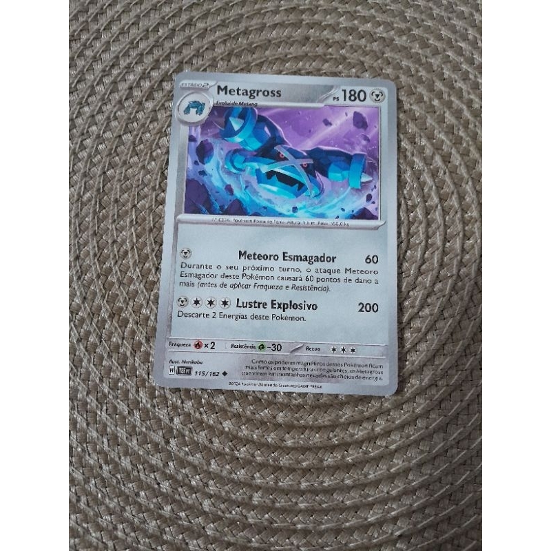 Carta Pokemon Metagross Original NM | Shopee Brasil