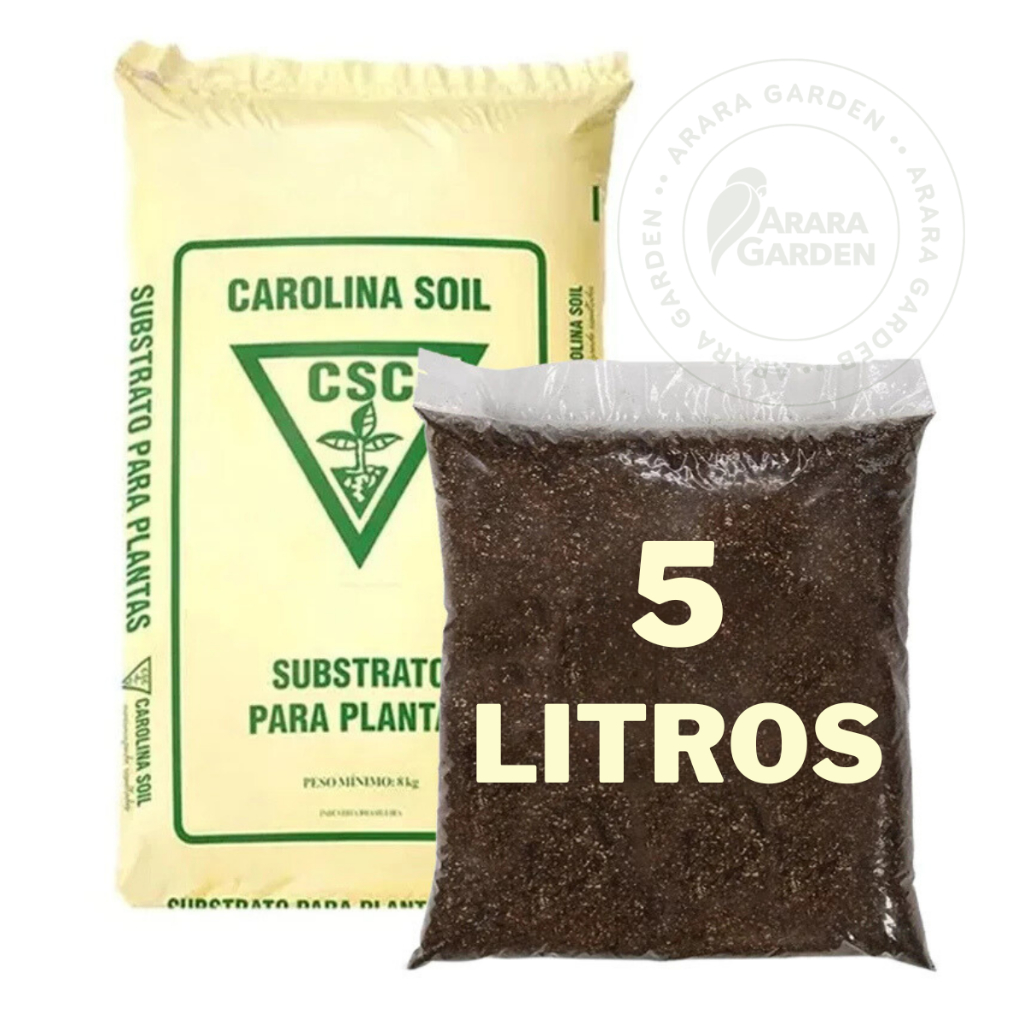 Substrato Carolina Soil 5L - Ideal para Grow, indoor, Hortas, Vasos e ...