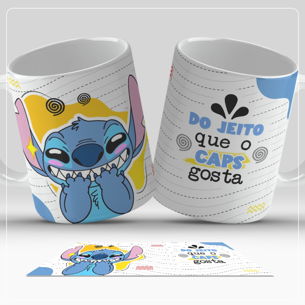 Caneca Personalizada GRB Artes Do jeito que o caps gosta | Shopee Brasil