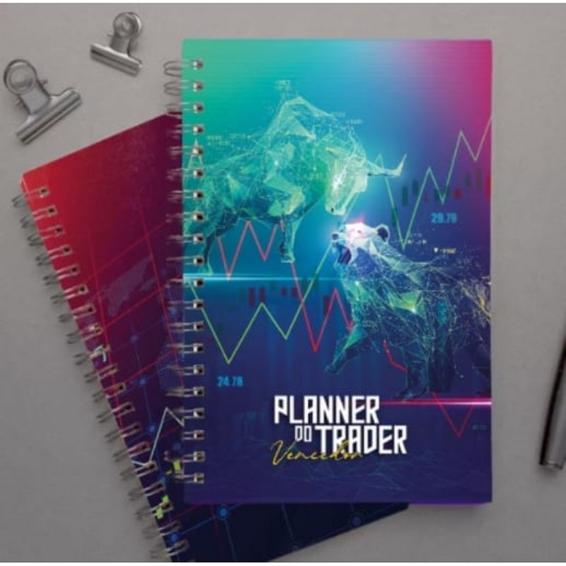 Caderno Trader / Pautado para estudos do mercado financeiro / Caderno ...