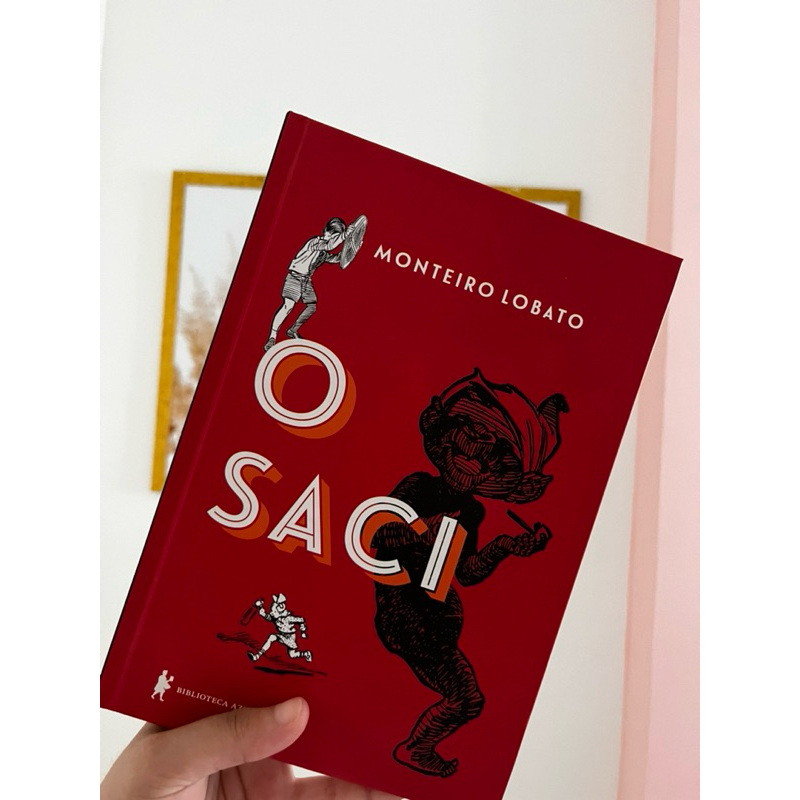 Livro O SACI (Monteiro Lobato) (Capa dura) | Shopee Brasil