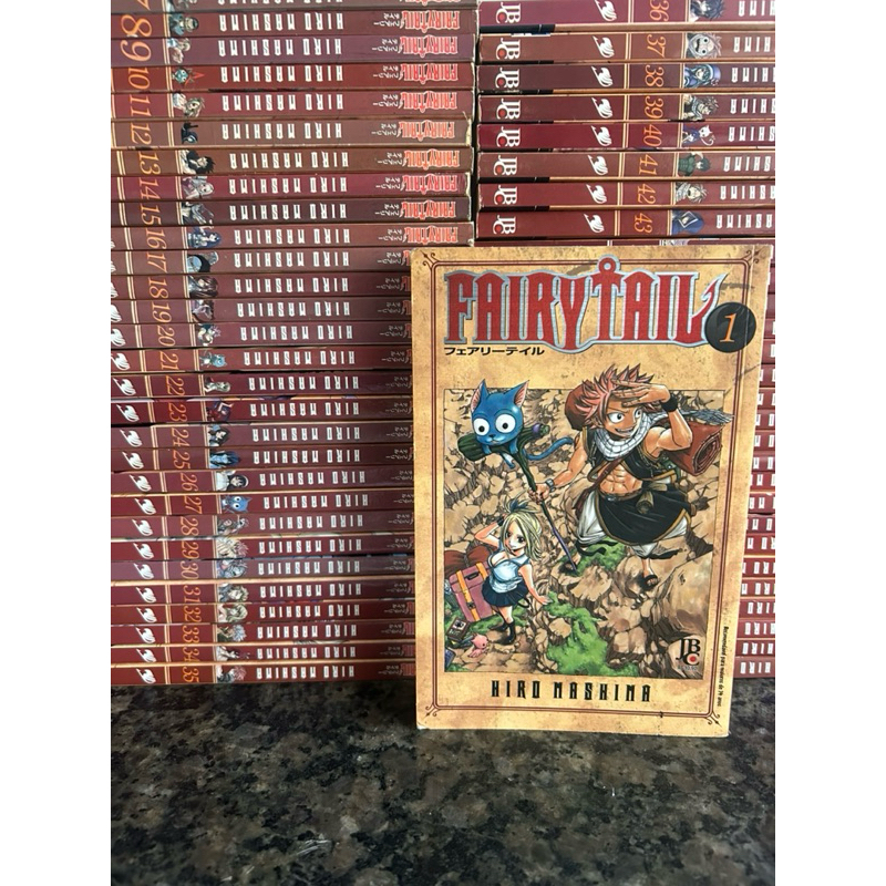 Fairy Tail Coleção Completa 63 volumes | Shopee Brasil