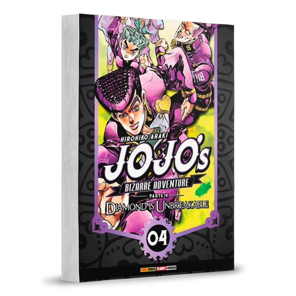 Livro Jojo's Bizarre Adventure - 04 - Parte 04: Diamond is Unbreakable ...