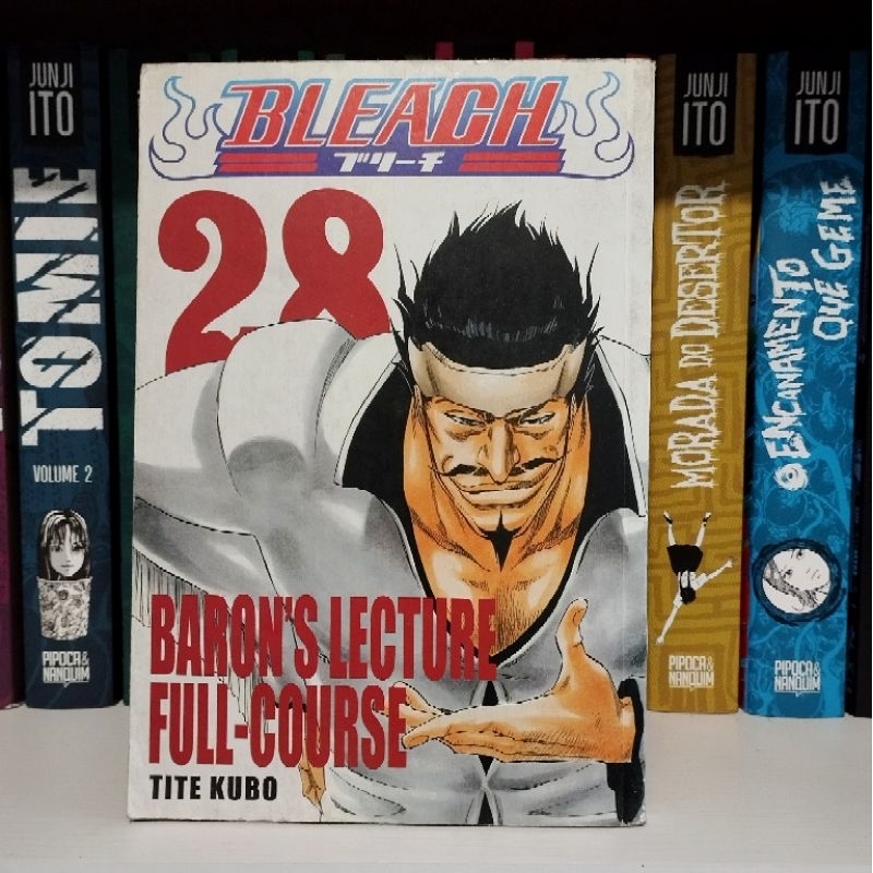 Manga Bleach Volume 28 Baron's Lecture Full-Course | Shopee Brasil