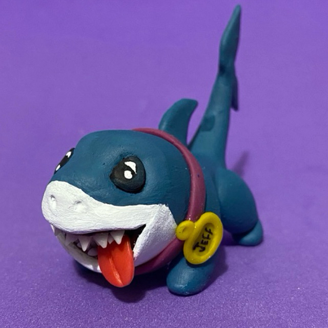 Jeff Marvel Rivals Tubarão Colecionável Miniatura Jogos | Shopee Brasil