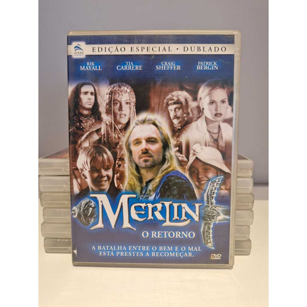 MERLIN - O RETORNO - DVD - Original | Shopee Brasil