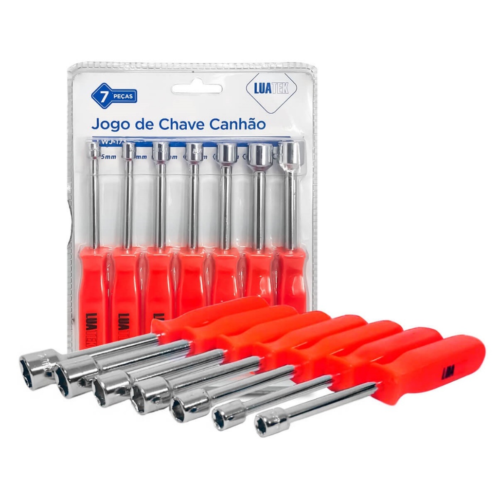 Kit Chave Canhão [7 Peças] | Shopee Brasil