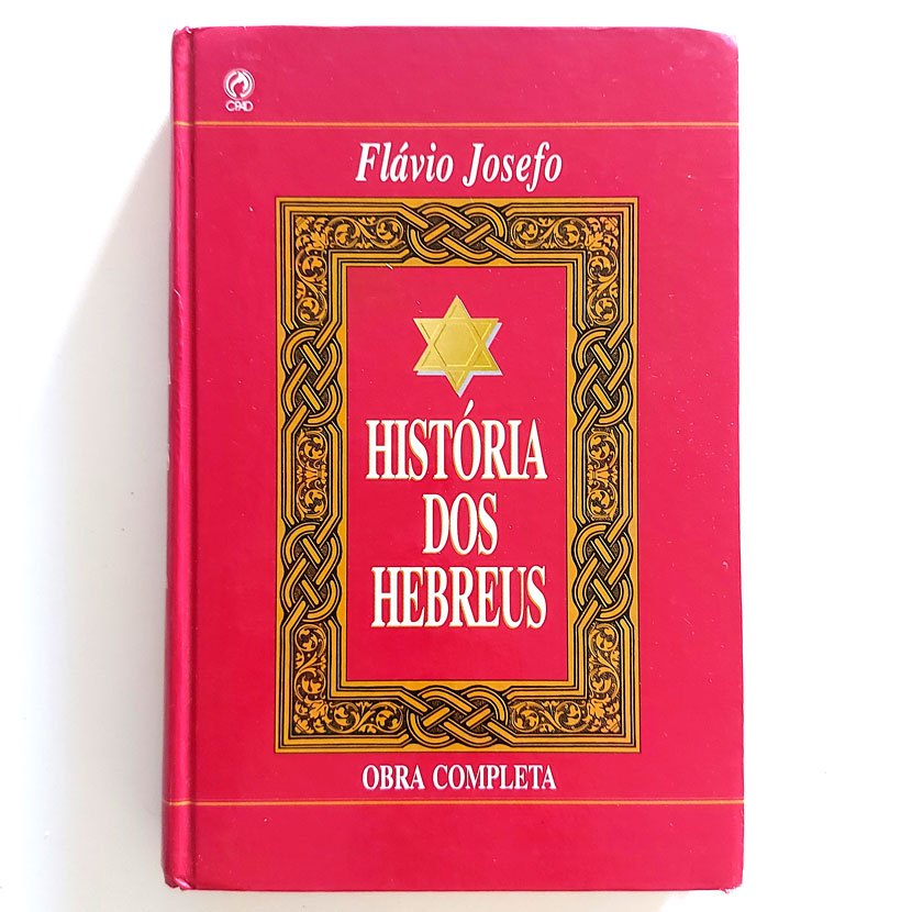Livro História Dos Hebreus Obra Completa Flávio Josefo 5a Ed. 1999 ...
